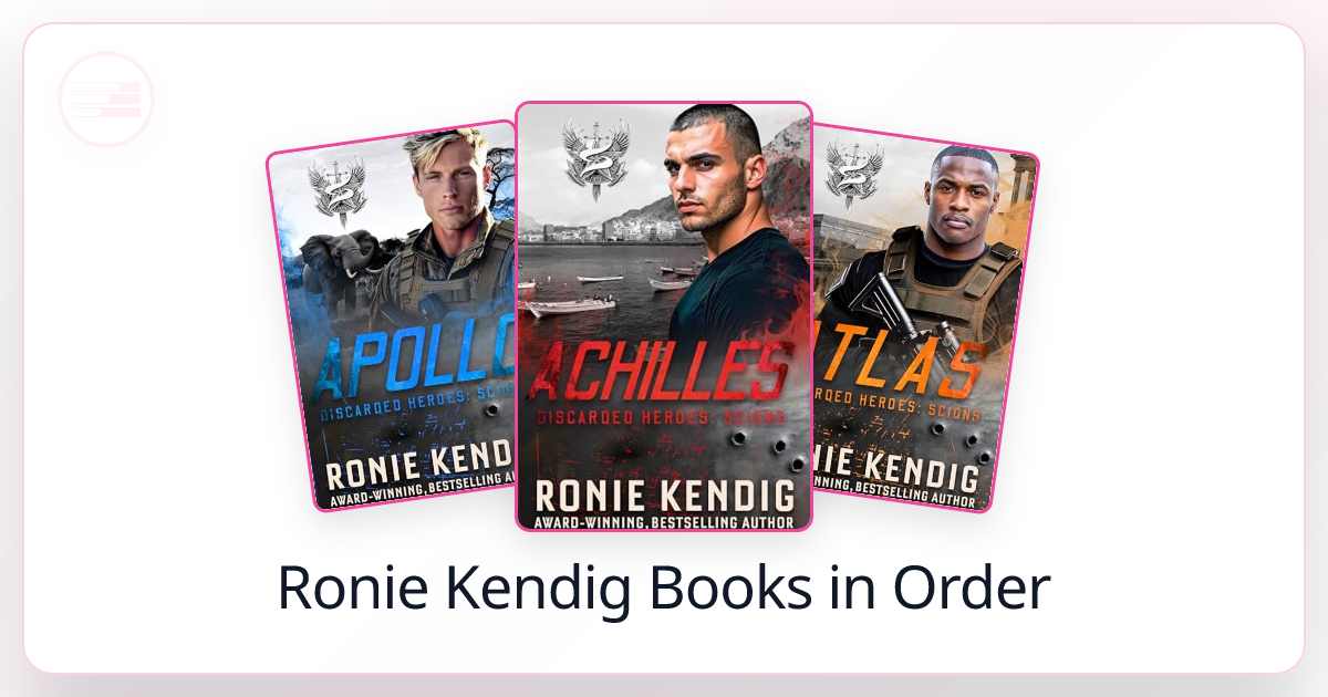 All 30 Ronie Kendig Books in Order (Complete List 2026)
