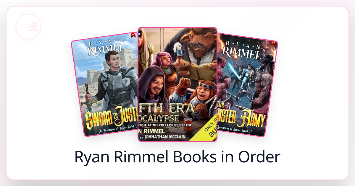 All 16 Ryan Rimmel Books in Order (Complete List 2026)