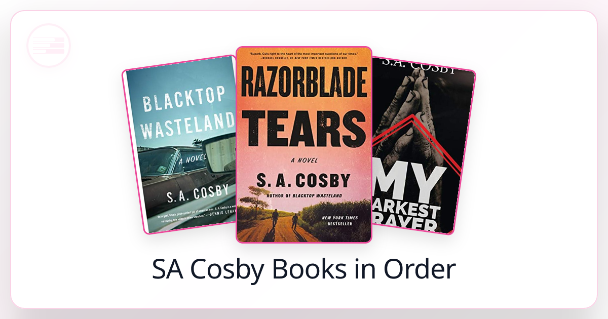 All 4 SA Cosby Books in Order (2026)
