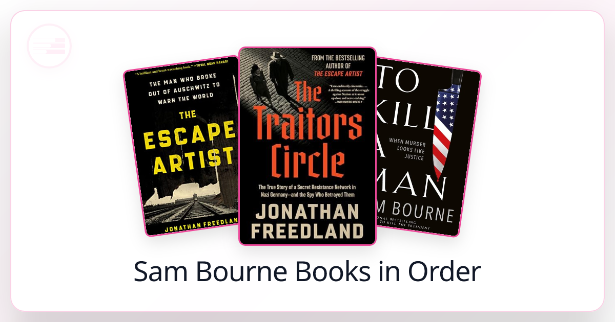All 13 Sam Bourne Books in Order (Complete List 2026)