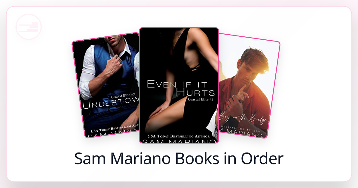 All 26 Sam Mariano Books in Order (2026)