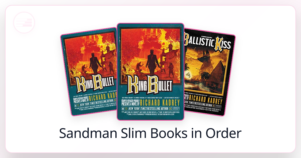 All 21 Sandman Slim Books in Order (Complete List 2026)