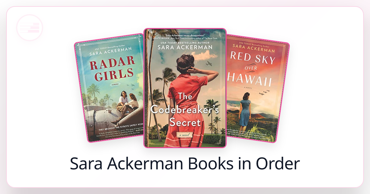All 5 Sara Ackerman Books in Order (Complete List 2026)