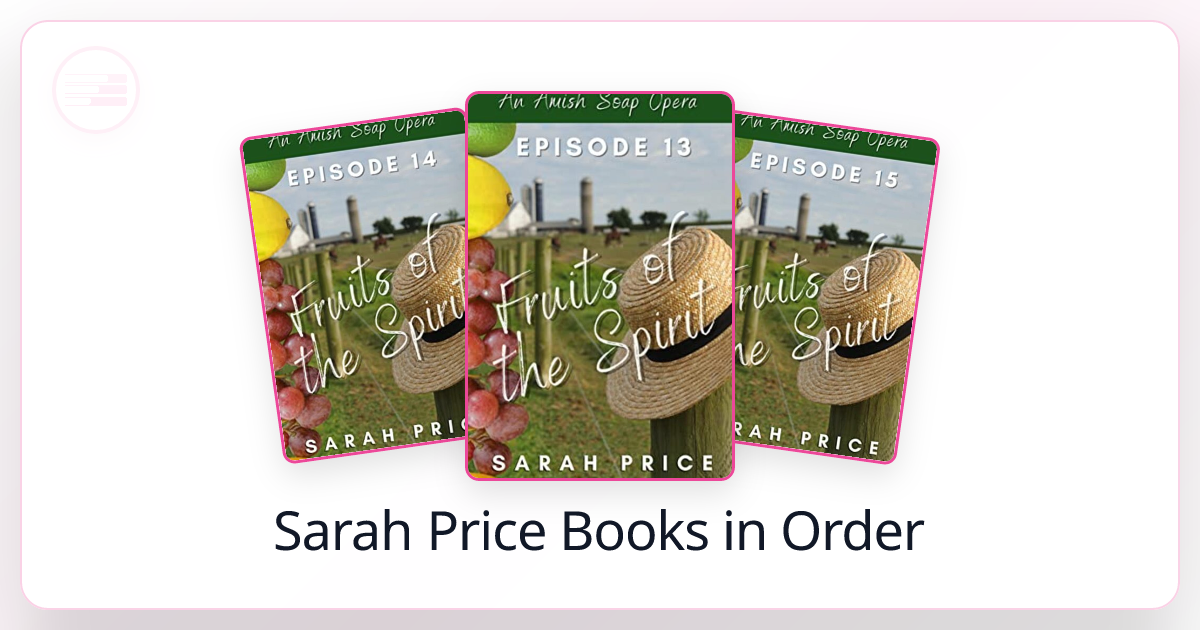 All 69 Sarah Price Books in Order (Complete List 2026)