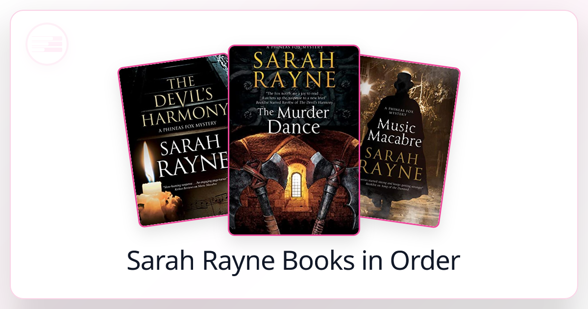 All 32 Sarah Rayne Books in Order (Complete List 2026)