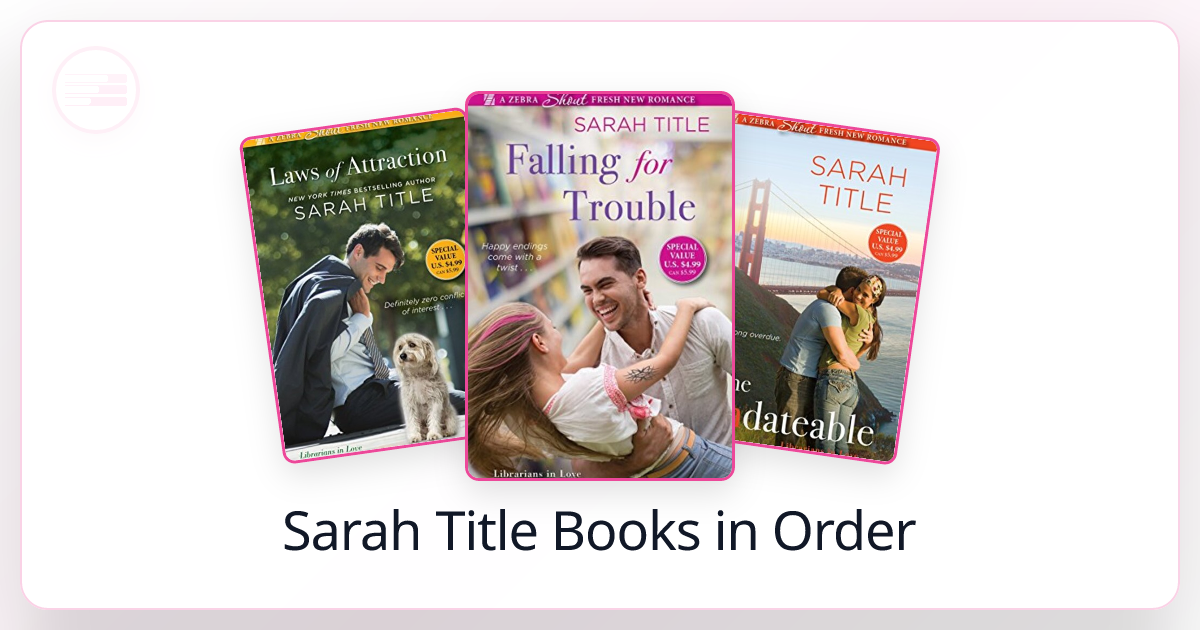 All 9 Sarah Title Books in Order (Complete List 2026)