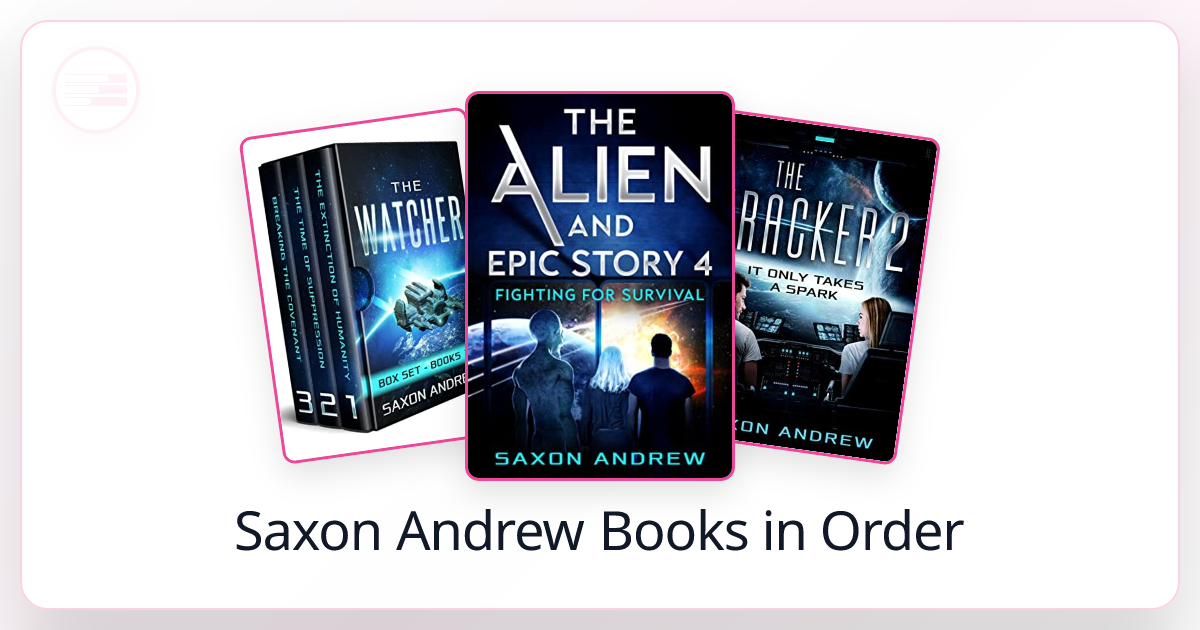 All 89 Saxon Andrew Books in Order (2026)