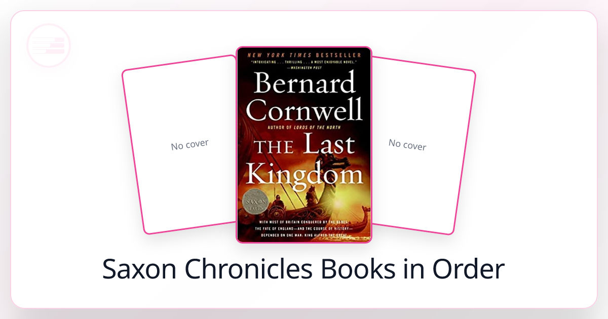 All 1 Saxon Chronicles Books in Order (Complete List 2026)
