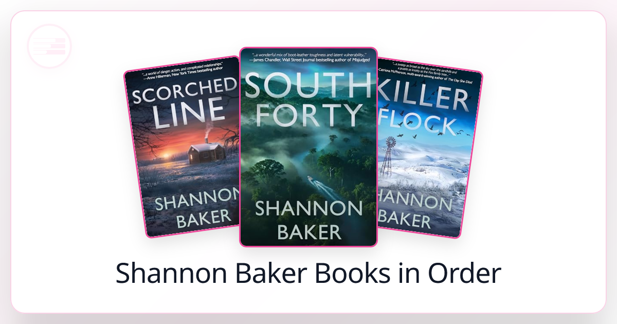 All 21 Shannon Baker Books in Order (Complete List 2026)