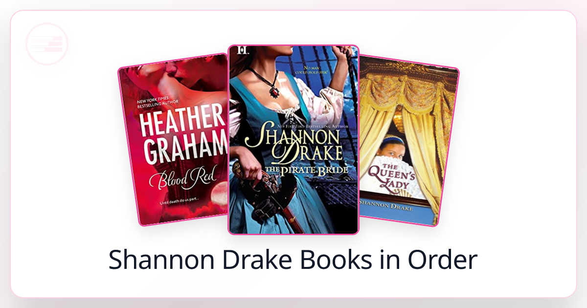 All 30 Shannon Drake Books in Order (Complete List 2026)