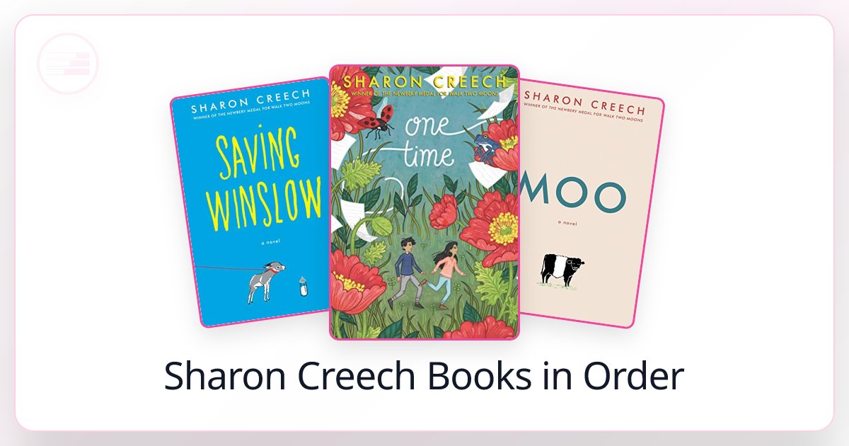 All 22 Sharon Creech Books in Order (2026)
