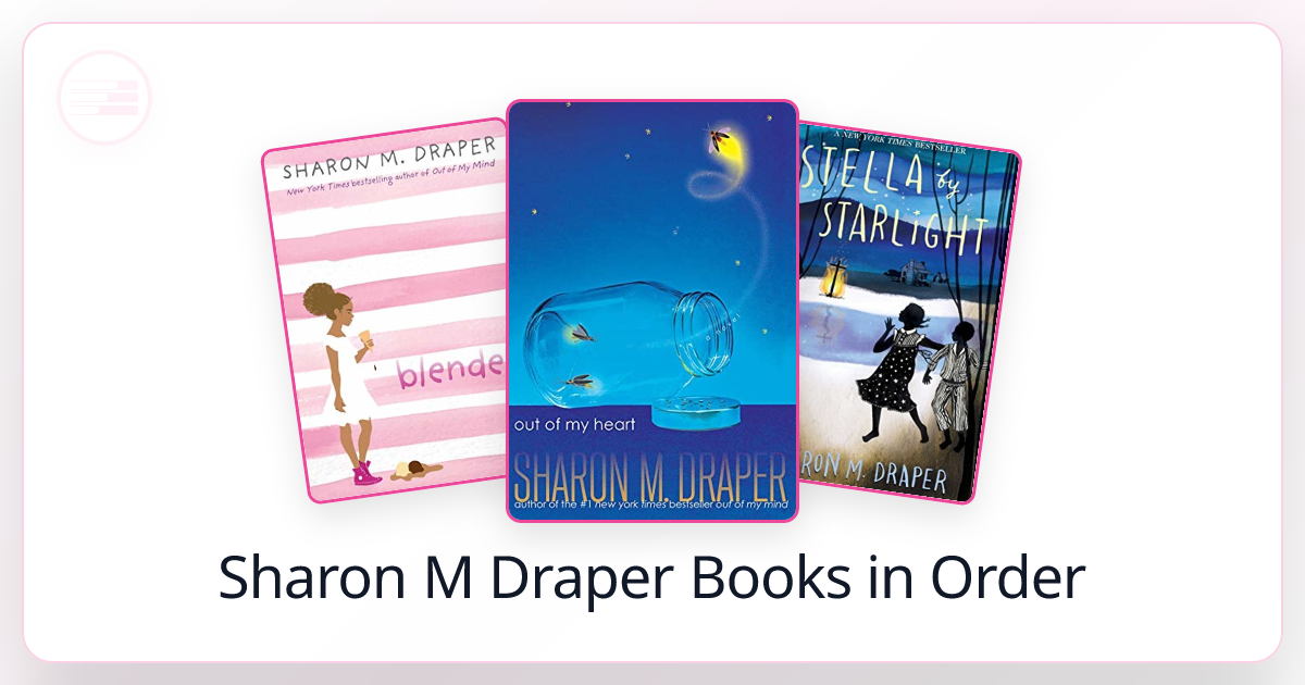 All 29 Sharon M Draper Books in Order (2026)