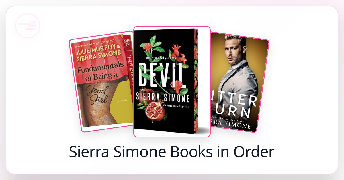 All 44 Sierra Simone Books in Order (2026)