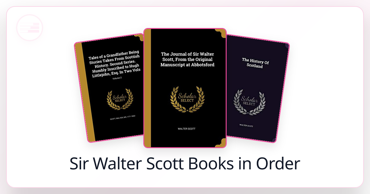 All 70 Sir Walter Scott Books in Order (2026)