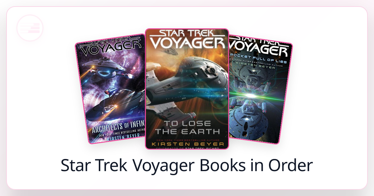 All 37 Star Trek Voyager Books in Order (Complete List 2026)