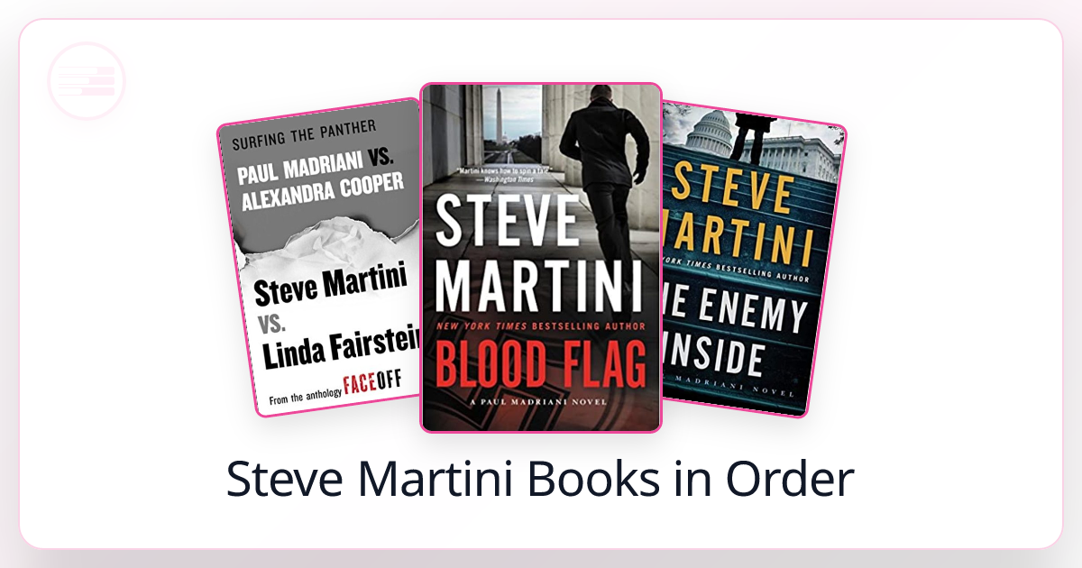 All 19 Steve Martini Books in Order (2026)