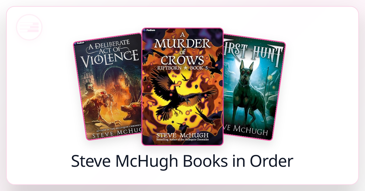 All 31 Steve McHugh Books in Order (Complete List 2026)