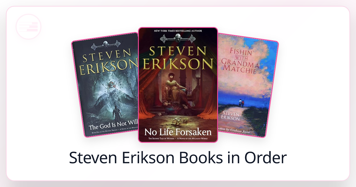 All 32 Steven Erikson Books in Order (Complete List 2026)