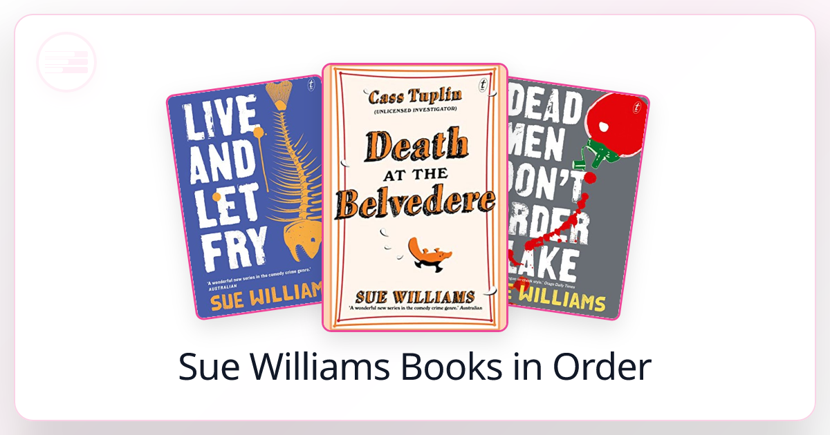 All 4 Sue Williams Books in Order (Complete List 2026)