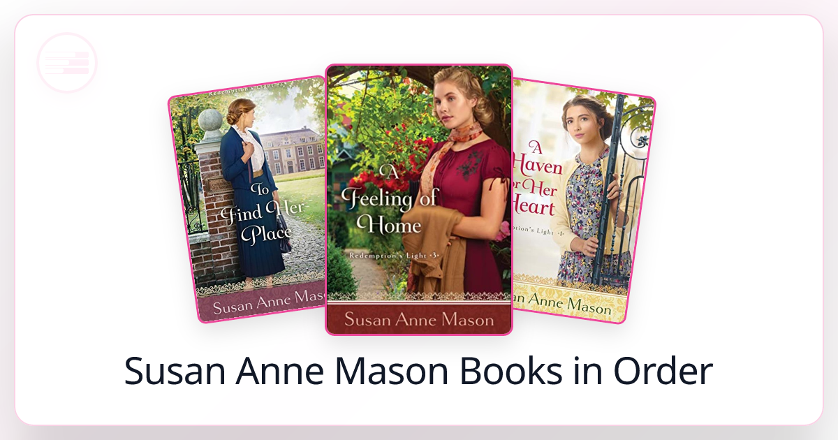 All 14 Susan Anne Mason Books in Order (2026)