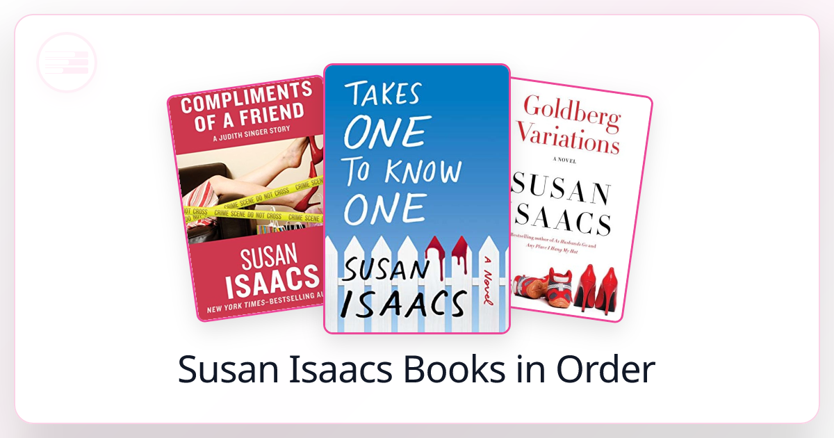 All 17 Susan Isaacs Books in Order (Complete List 2026)