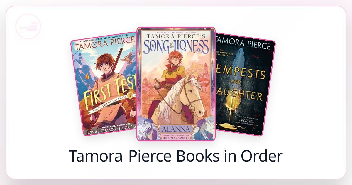 All 36 Tamora Pierce Books in Order (Complete List 2026)