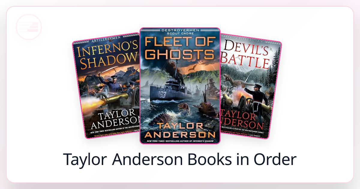 All 21 Taylor Anderson Books in Order (2026)
