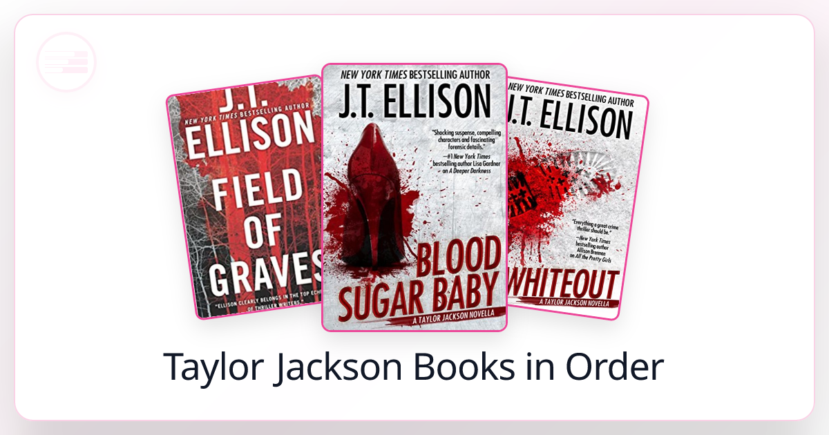 All 11 Taylor Jackson Books in Order (Complete List 2026)