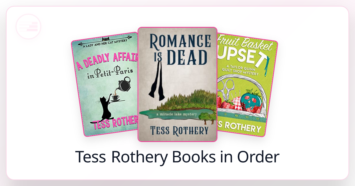 All 9 Tess Rothery Books in Order (Complete List 2026)