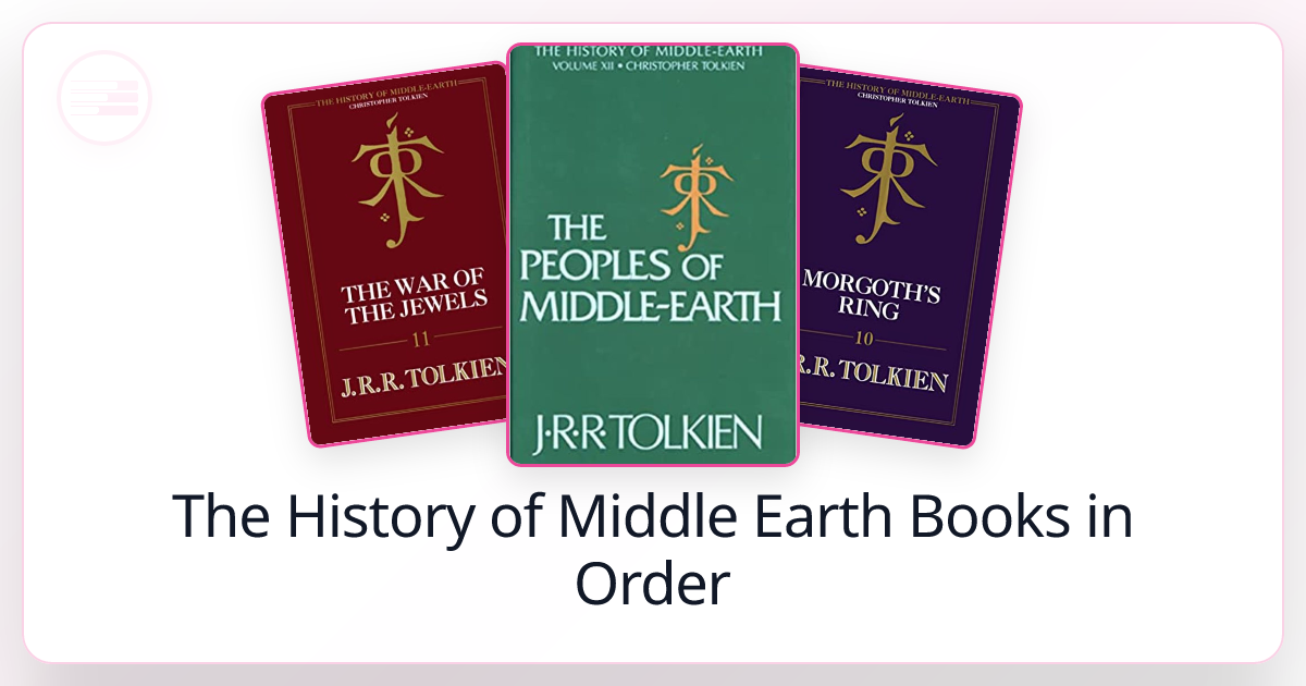 All 12 The History of Middle Earth Books in Order (2026)