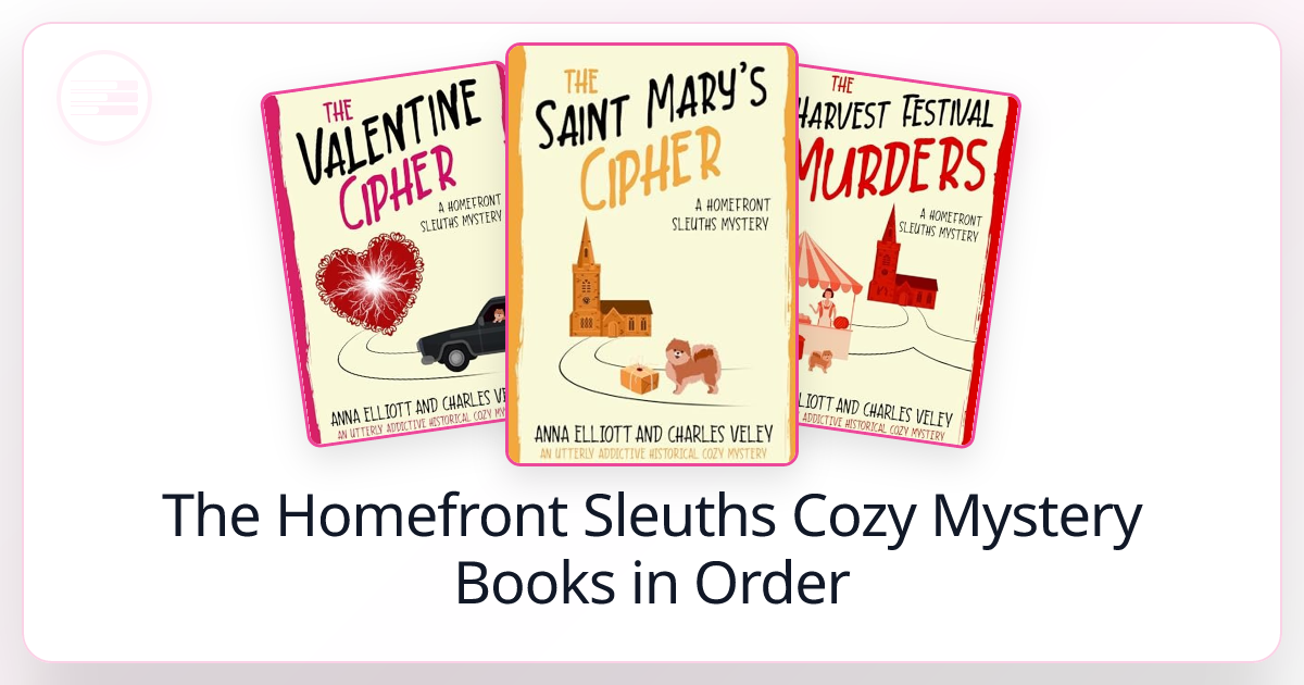9 The Homefront Sleuths Cozy Mystery Books in Order (2026)