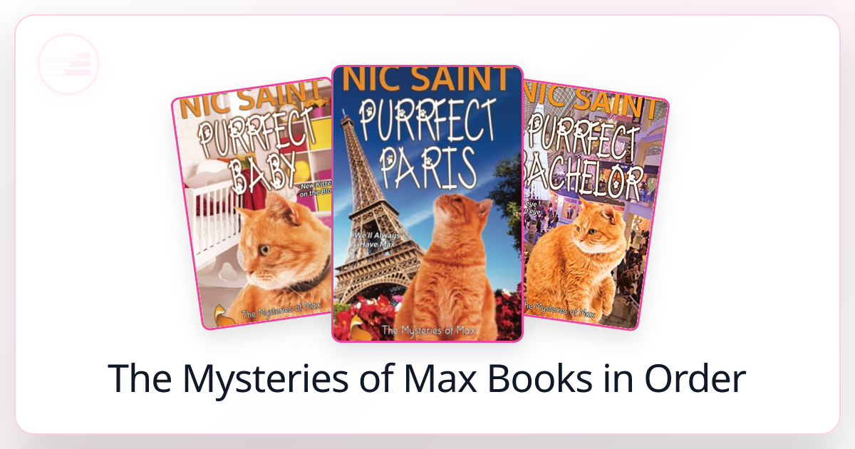 52 The Mysteries of Max Books in Order (Complete List 2026)