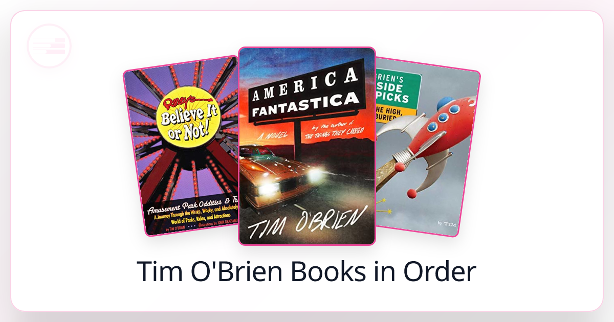 All 17 Tim O'Brien Books in Order (Complete List 2026)
