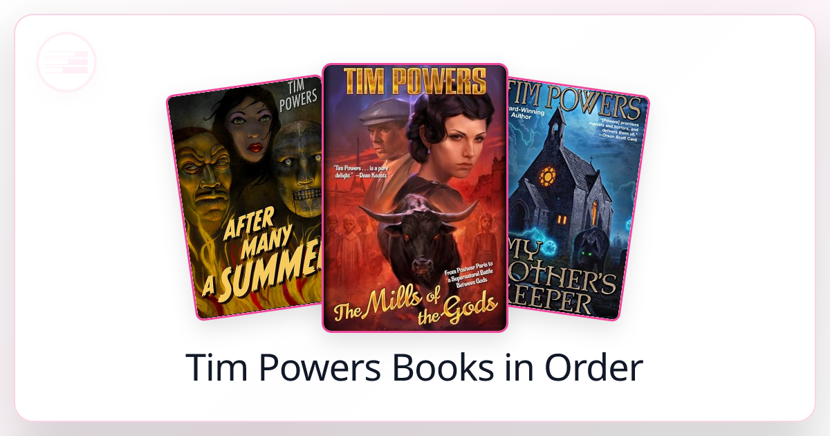 All 34 Tim Powers Books in Order (2026)