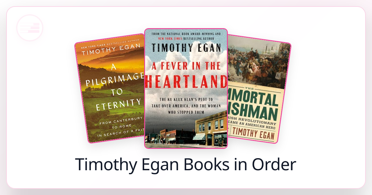 All 10 Timothy Egan Books in Order (Complete List 2026)