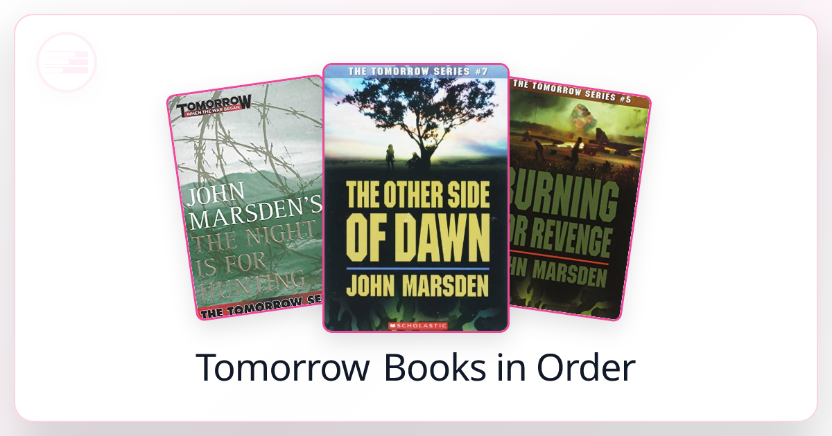 All 7 Tomorrow Books in Order (Complete List 2026)