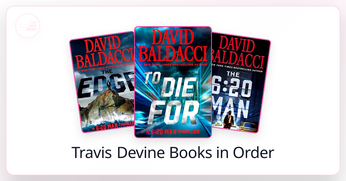 All 3 Travis Devine Books in Order (2026)