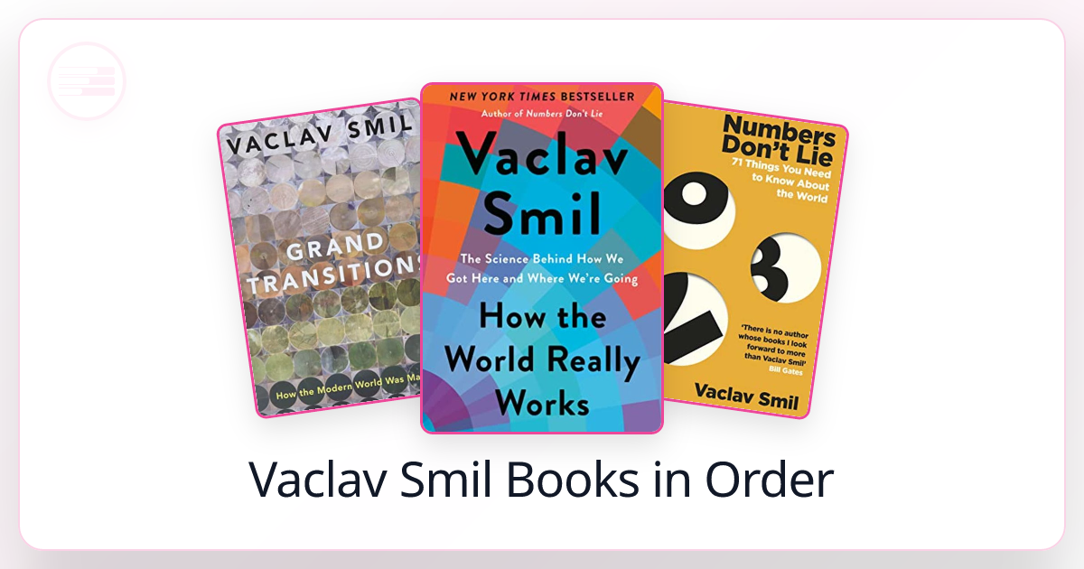 All 42 Vaclav Smil Books in Order (2026)