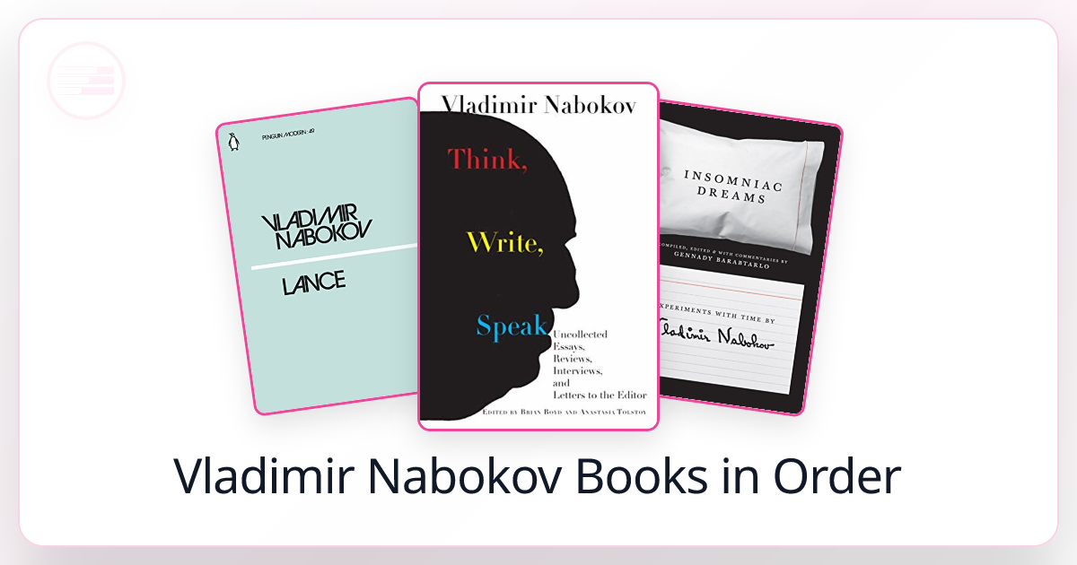 All 40 Vladimir Nabokov Books in Order (2026)