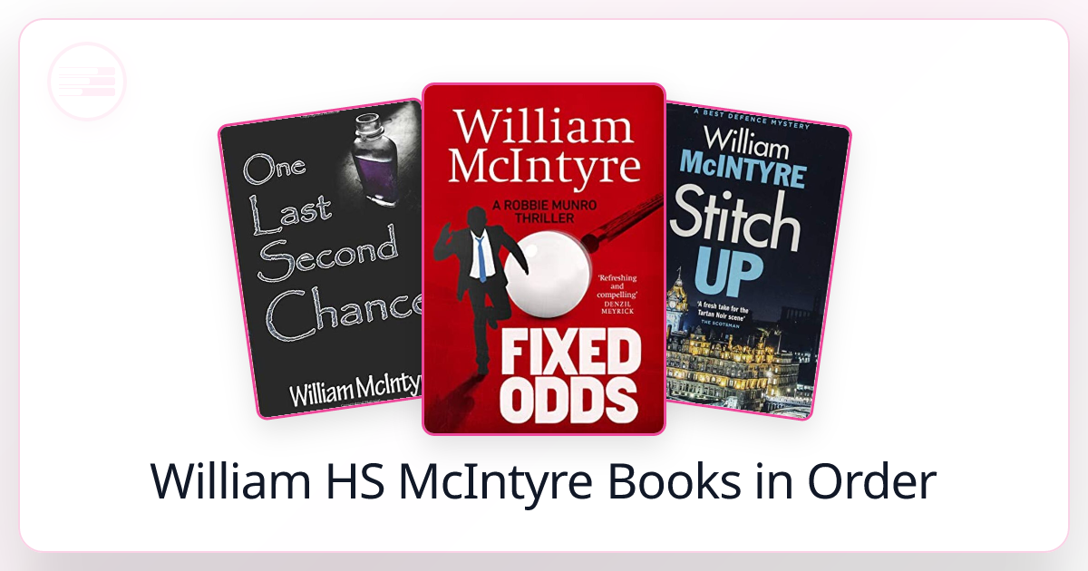 12 William HS McIntyre Books in Order (Complete List 2026)