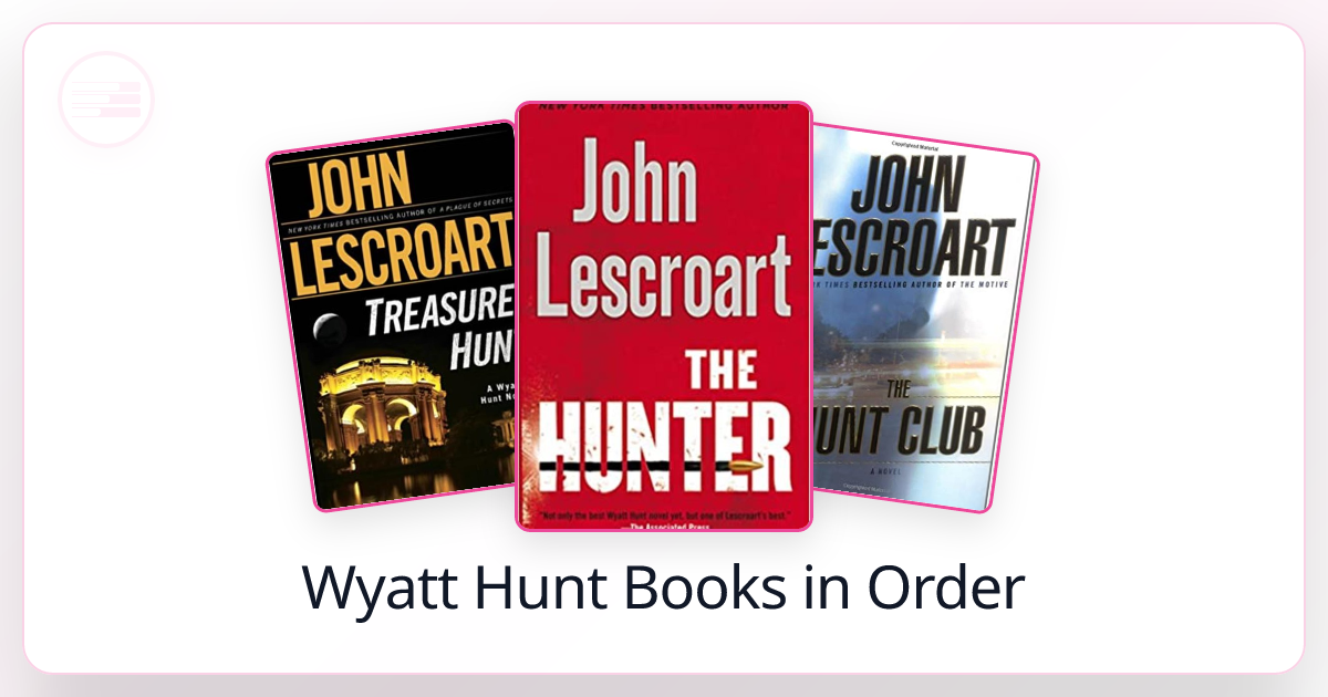 All 3 Wyatt Hunt Books in Order (Complete List 2026)