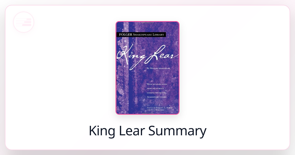 King Lear Summary [2026]