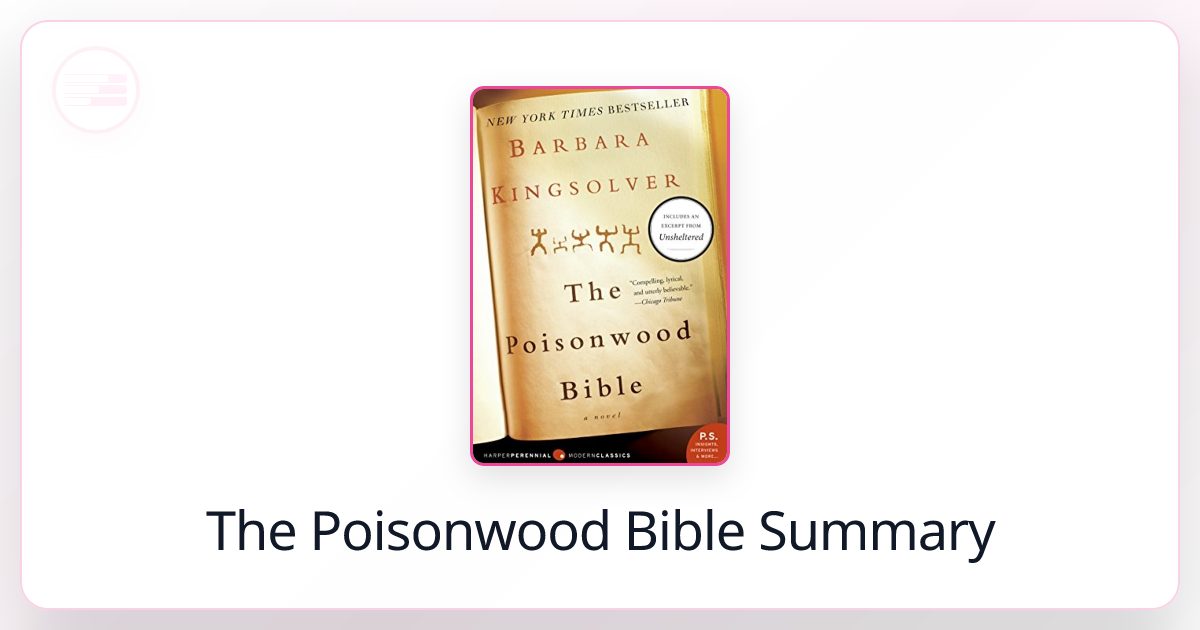 The Poisonwood Bible Summary [2026]